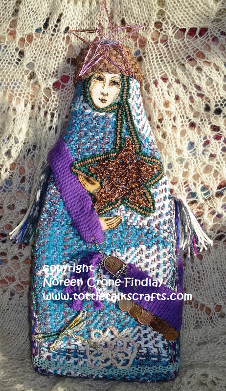 6th Sense Woven Woman Art Doll- The Light of Courage | Tottie Talks ...