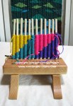 Peg and Stick Loom weaving | Tottie Talks Crafts Blog