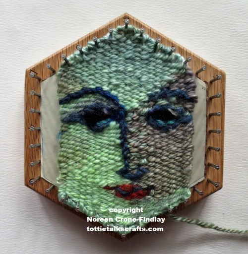 Peg and Stick Loom weaving | Tottie Talks Crafts Blog