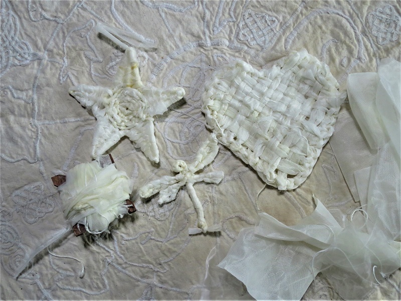 How to Upcycle Cloth Tea Bags into Teabag Yarn | Tottie Talks Crafts Blog