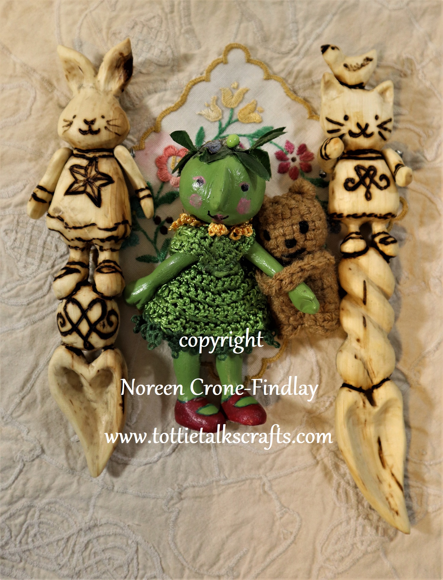 I forgot to Mention that a few years ago I carved a new Tottie Tomato ...