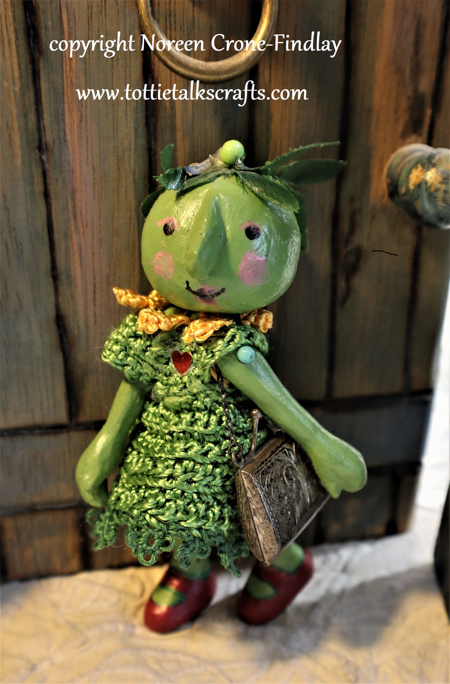 I forgot to Mention that a few years ago I carved a new Tottie Tomato ...