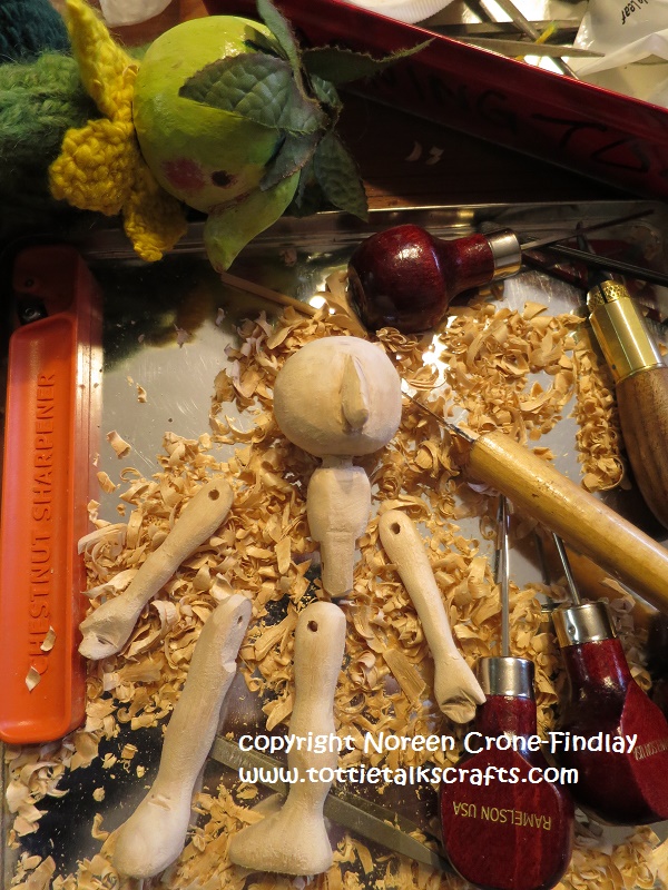 I forgot to Mention that a few years ago I carved a new Tottie Tomato ...