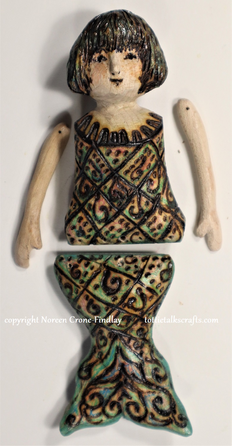 Bedelia the Mermaid and where she came from | Tottie Talks Crafts Blog