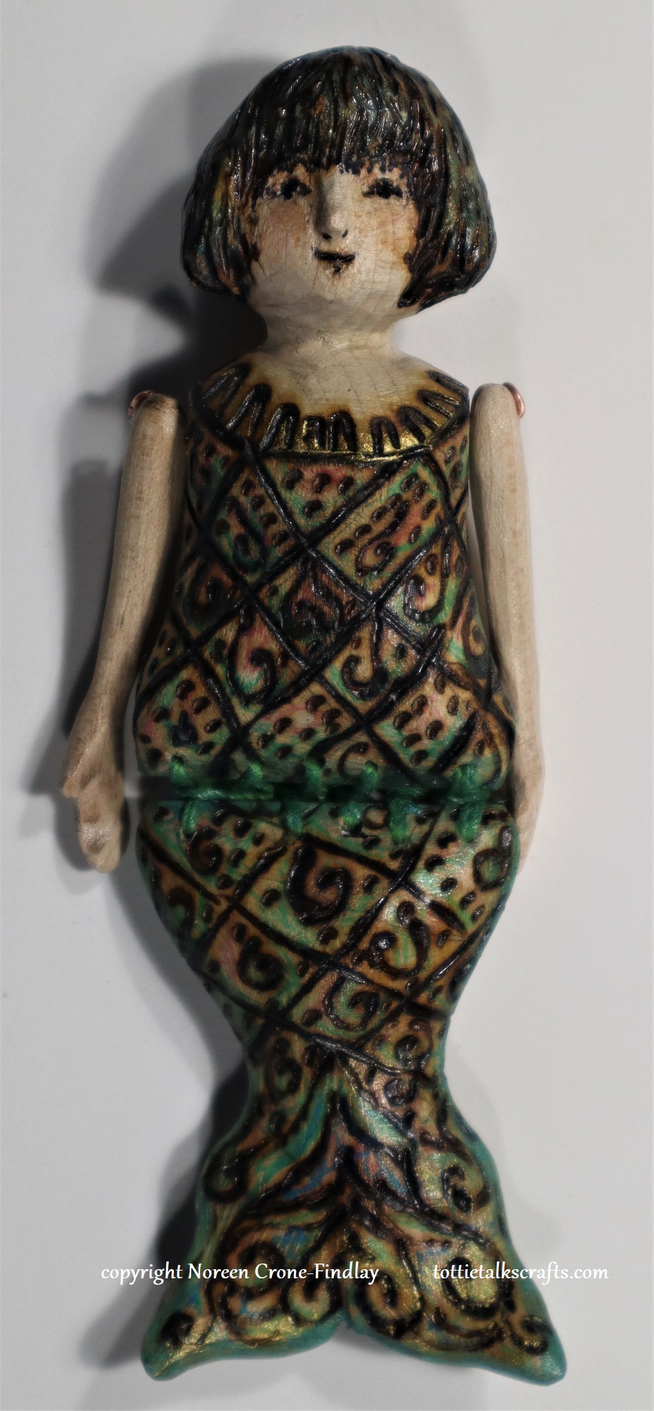 Bedelia the Mermaid and where she came from | Tottie Talks Crafts Blog