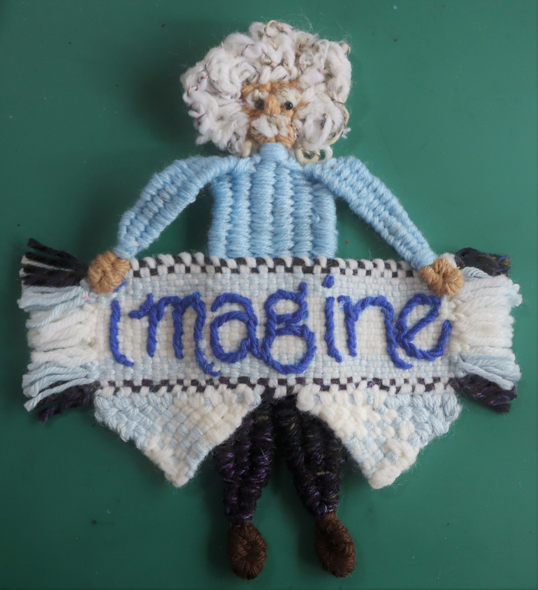 Imagine” Banner Weave Along: PART SIX: How to assemble the banner ...