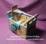 A favorite loom for weaving narrow bands | Tottie Talks Crafts Blog