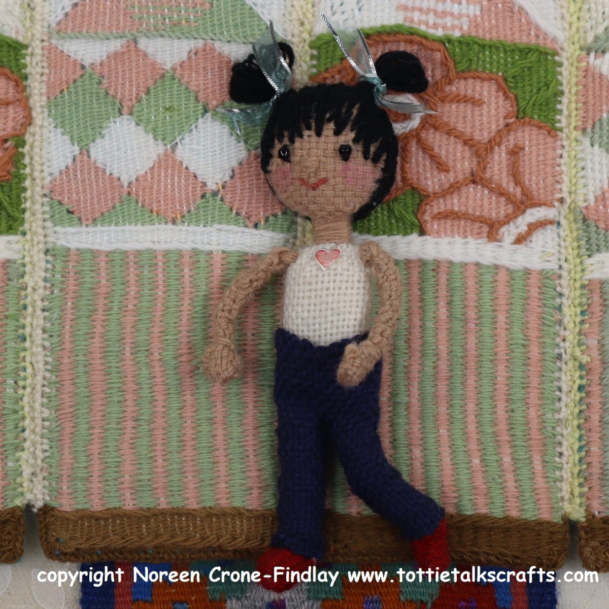 Lily Doll has Jeans Now | Tottie Talks Crafts Blog